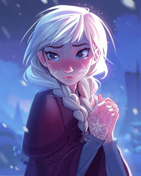 Anna Frozen Frozen Disney Холодное сердце Anirinart