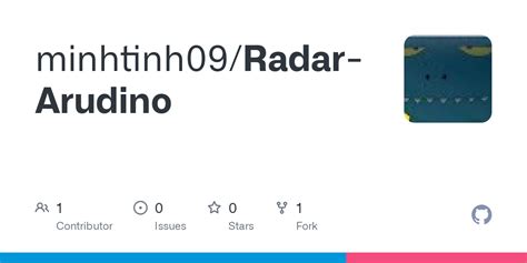 Radar Arudinoarduino O At Master · Minhtinh09radar Arudino · Github