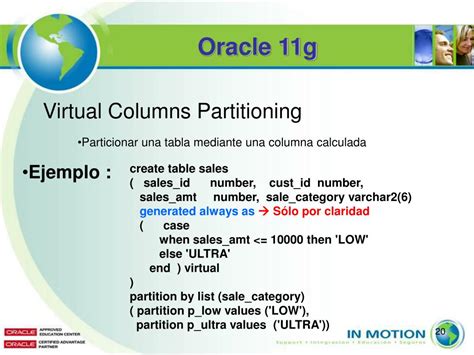 Ppt Nuevas Características Oracle11g 13 De Abril Del 2009 Hector