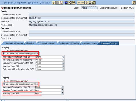 Message Staging And Logging Options In Advanced Ad Sap Community