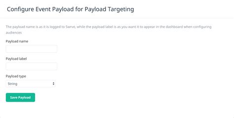 Configuring Event Payloads Messagegears Help Center