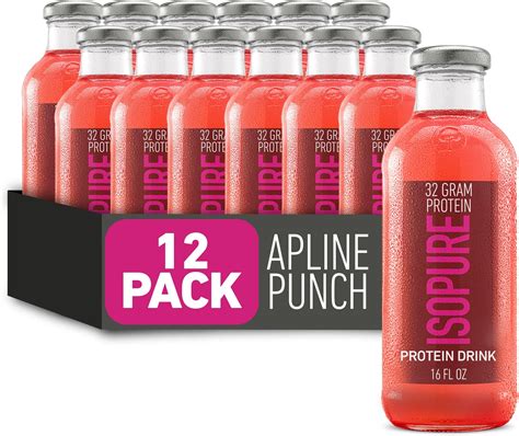 Isopure Zero Carb 32g Clear Protein Ready To Drink Whey
