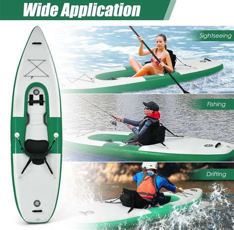 Costway 108ft Inflatable Kayak 1 Orang Duduk Di Indonesia Ubuy