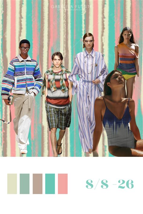 Trend Stripes Spring Summer 2026 Fashion Color Trends Fashion