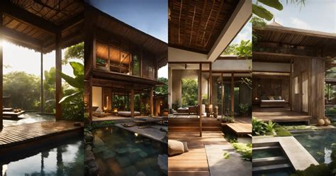 Lexica An Image Of A Serene And Sustainable Architectural Project It Should Feature Elements