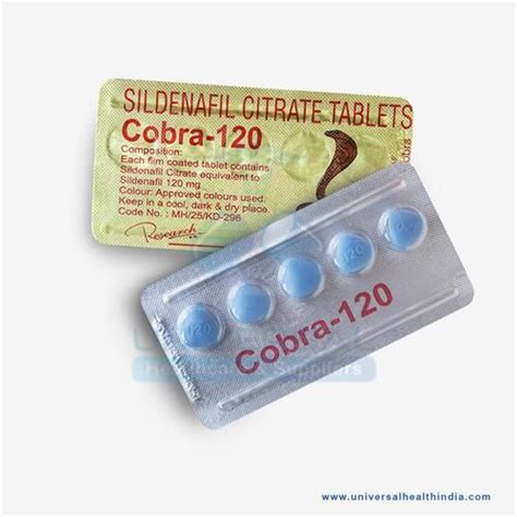 Cobra 120mg Blue Tablets At Best Price In Mumbai Id 6233936