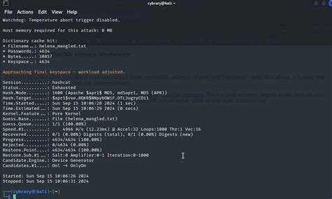 Password Cracking 1 3 Challenge Exercise Content Discussion Cybrary