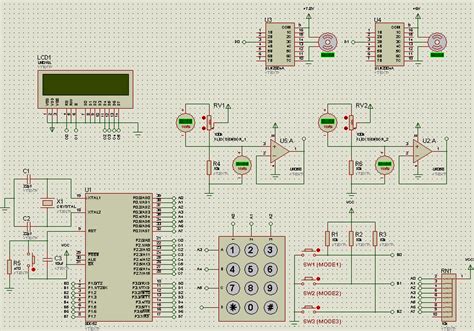 Week Schematic Design By Proteus Simulation Software Nazreenjamesfyp