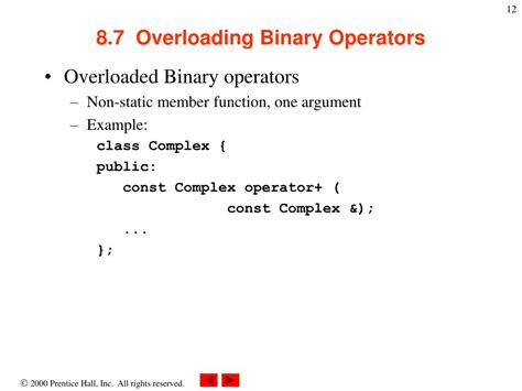 Ppt Mastering Operator Overloading In C Powerpoint Presentation