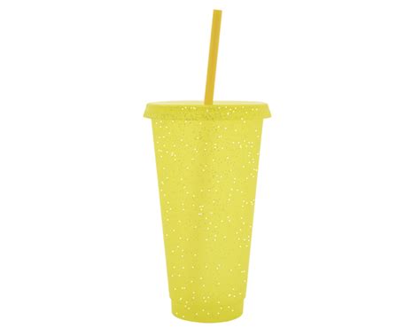 Suministros Para Las Artes Graficas Vaso De Plástico Con Tapa Y Popote