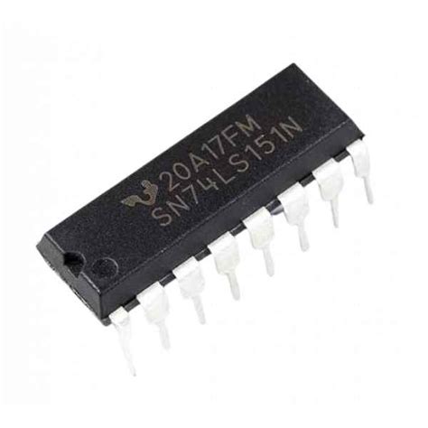 74151 74ls151 Multiplexor De 8 Entradas Y Selector De Datos Sieeg