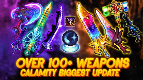 150 Weapons Reworked In Calamity Biggest Update Brainstorm Youtube