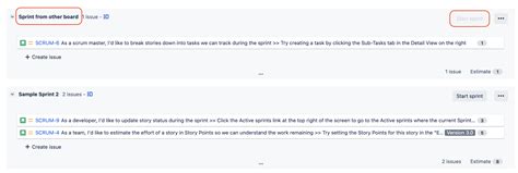 Some Jira Users Cant Move A Sprint Up Or Down Due To Lack Of