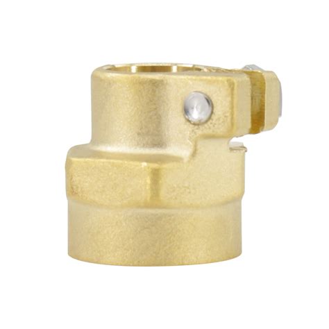 Bw Brass Coupling With Stainless Steel Screw Tighted For Fixation