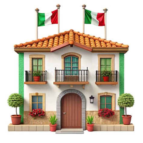 Mexican Mansion Stock Illustrations 89 Mexican Mansion Stock