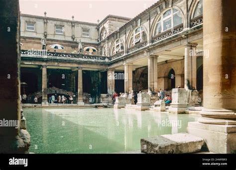 Great Baths In The Roman Baths A Well Preserved Thermae In The City