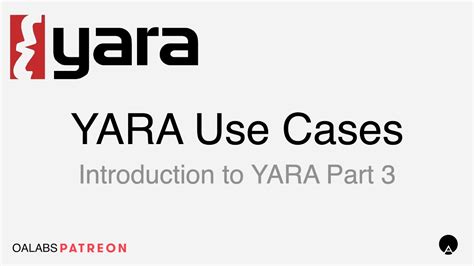 introduction to yara part 3 rule use cases youtube