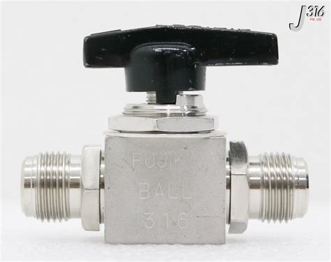 37982 Fujikin Ss Manual Ball Valve Pn 100410 Fubv 715 952 J316gallery