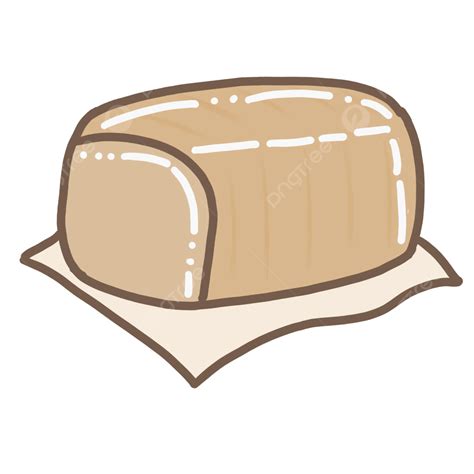 Bread On The Paper Illustration For Artwork Bread Food Bakery Png