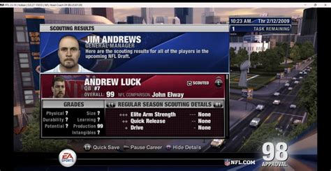 You Can Edit Draft Classes Rnflheadcoachseries