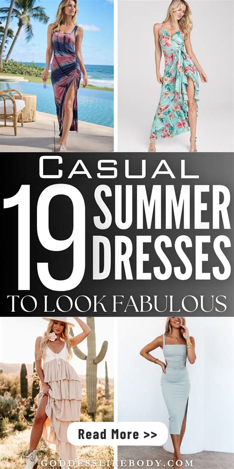 19 Casual Summer Dresses To Look Chic And Fabulous