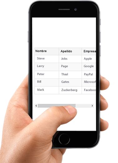 ¿cómo Hacer Que Una Tabla Html Sea Responsive