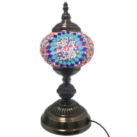 Turkish Mosaic Table Lamp Tl5 Tf6 Artisan Boutique