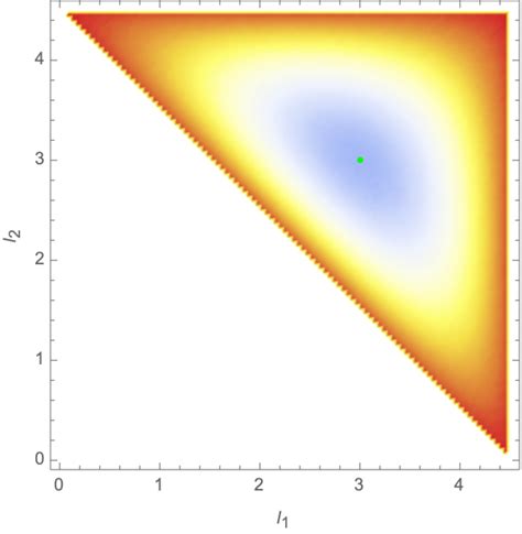 the three point correlation function of the first eigenvalue field for