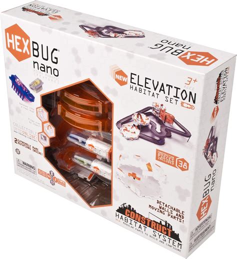 Hexbug Nano Elevation Construct Habitat System Set Uk Import Bigamart