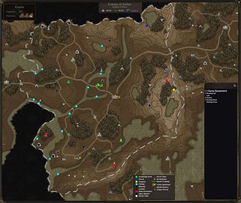 Wartales Full Detailed Maps Secrets Knowledge Books Treasures