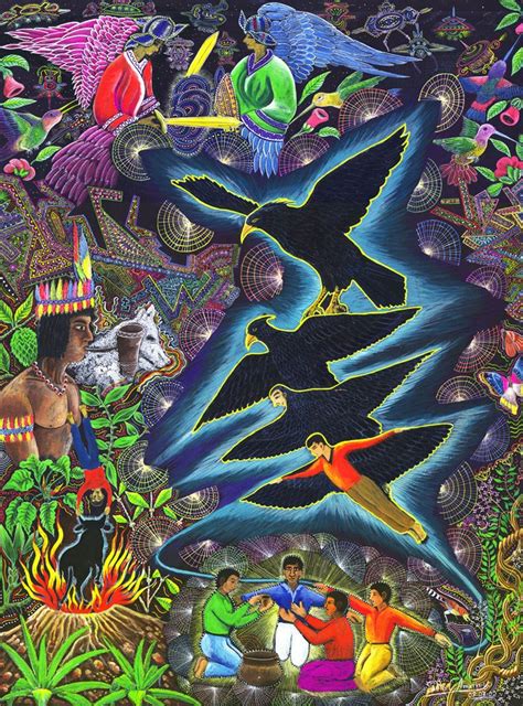 Pablo Amaringos Visions Incredible Ayahuasca Inspired Artwork