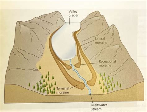Glaciation 6 Depositional Landforms Flashcards Quizlet