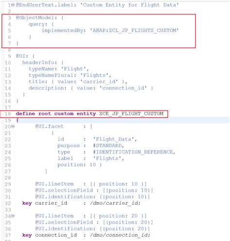 Abap Restful Application Programming Model 18 Custom Entity