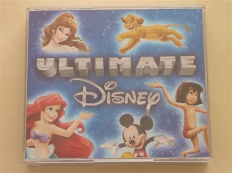 Ultimate Disney Cd Collection 3 Cd Music Songs Lion King Little Mermaid