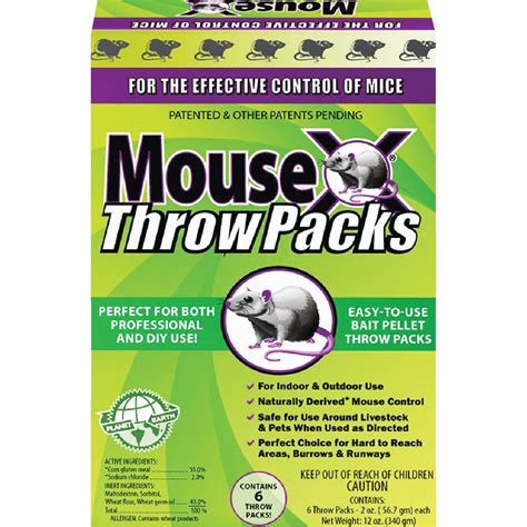 Mousex Pellet Throw Pack Mouse Killer 6 Pack Do It Best