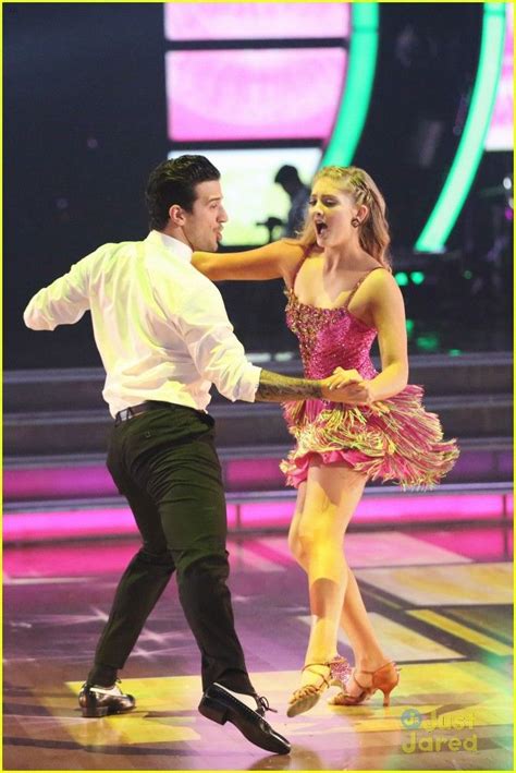 Willow Shields And Mark Ballas Get Support From Sadie Robertson At Dwts