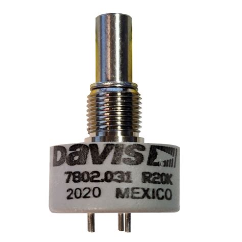 Davis 7802 031 Pro2 Anemometer Wind Direction 20k Ohm Potentiometer Scaled Instruments