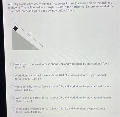Solved A Kg Block Slides M Along A Frictionless Chegg