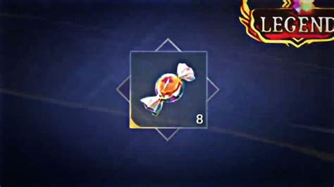 Candy Legend🤔 Mlbb Mobilelegends Youtube