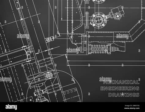Engineering Blueprint Background