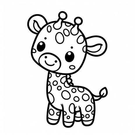 Žirafe 5 Bojanje Coloringlib