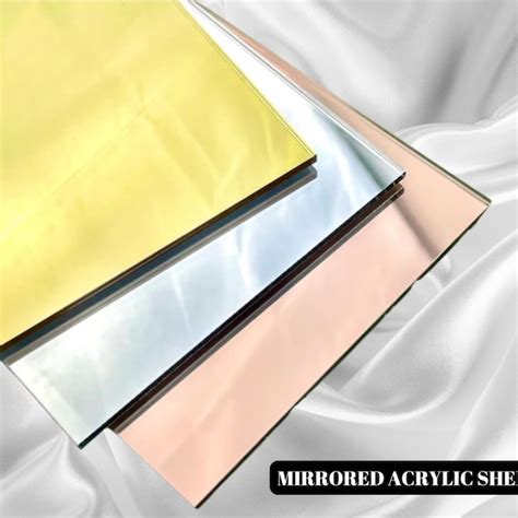 Acrylic Gold Mirror Sheets Etsy
