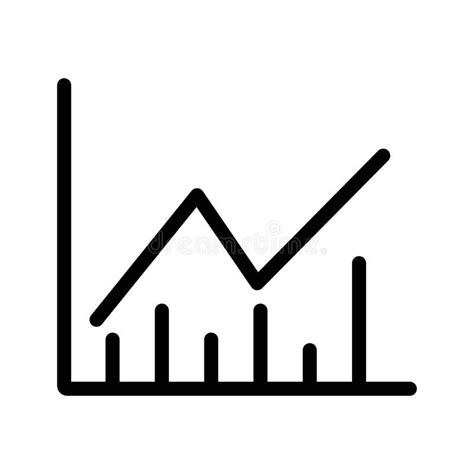 Statistics Icon Ideal For Data Analysis And Performance Metrics Stock Vector Illustration Of