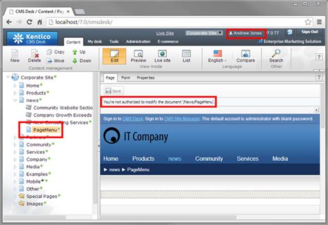 Permissions Matrixes
