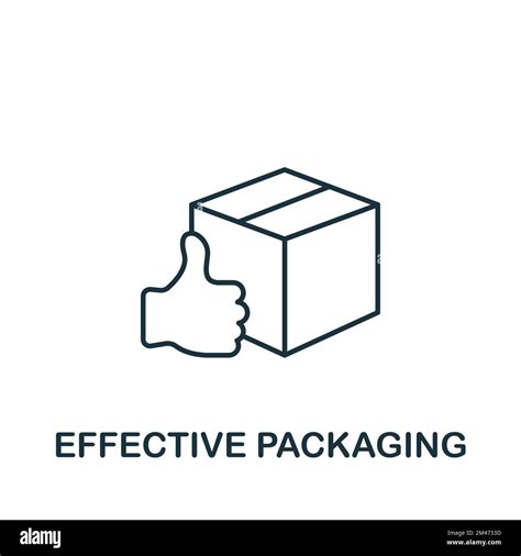 Effective Packaging Icon Monochrome Simple Neuromarketing Icon For