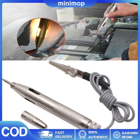 New Dc 6v 12v 24v Copper Light System Test Probe Lamp Auto Car Light