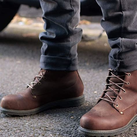 Tcx Blend 2 Waterproof Vintage Motorcycle Boots Riders Line