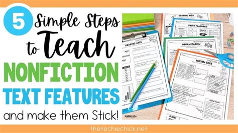 5 Simple Steps To Teach Nonfiction Text Features And Make Them Stick Sherri Miller The Techie Chick