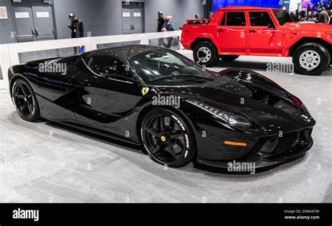 New York City Usa March 27 2024 2015 Ferrari Laferrari Aperta