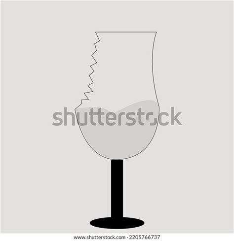 Broken Glass Simple Design Perfect Logos Stock Vector Royalty Free 2205766737 Shutterstock